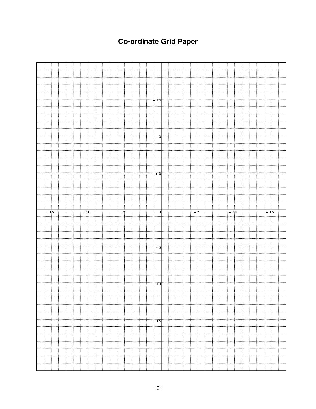 Printable Coordinate Grid Paper Templates At 6 Best Images Of