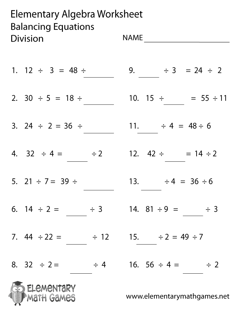 Free Printable Division Worksheets Printable Worksheets