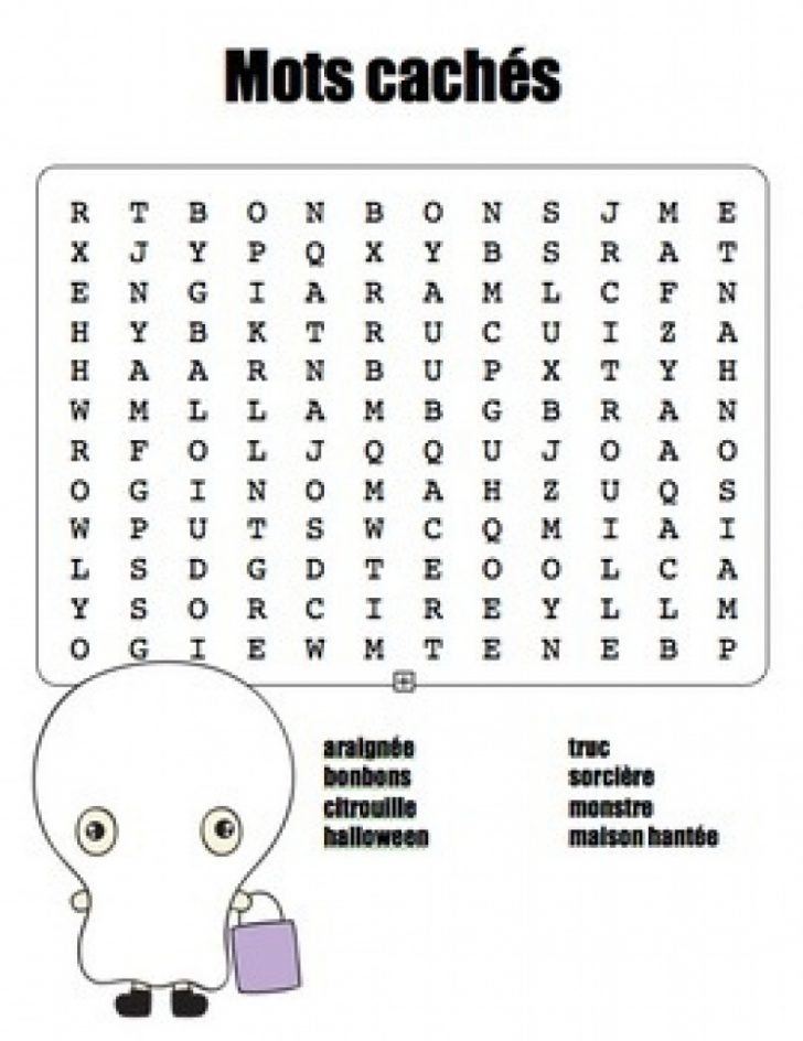 Free Printable French Halloween Worksheets | Free Printable - Free ...