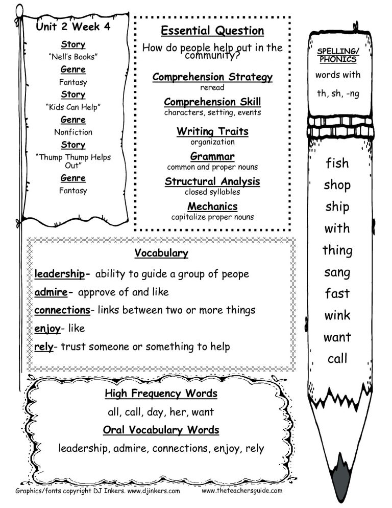 Mcgraw-Hill Wonders First Grade Resources And Printouts | 1St Grade ...