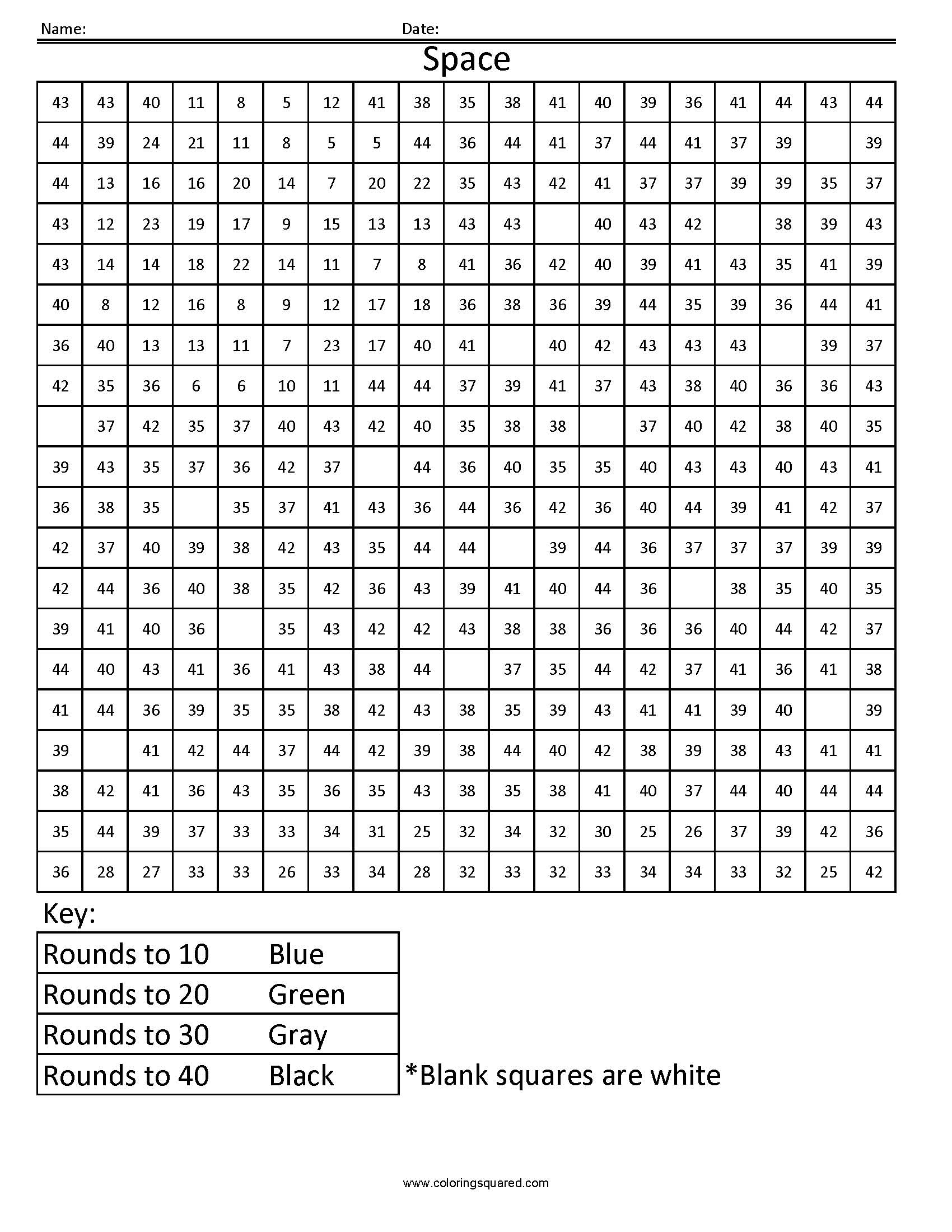 Free Printable Math Mystery Pictures Printable World Holiday