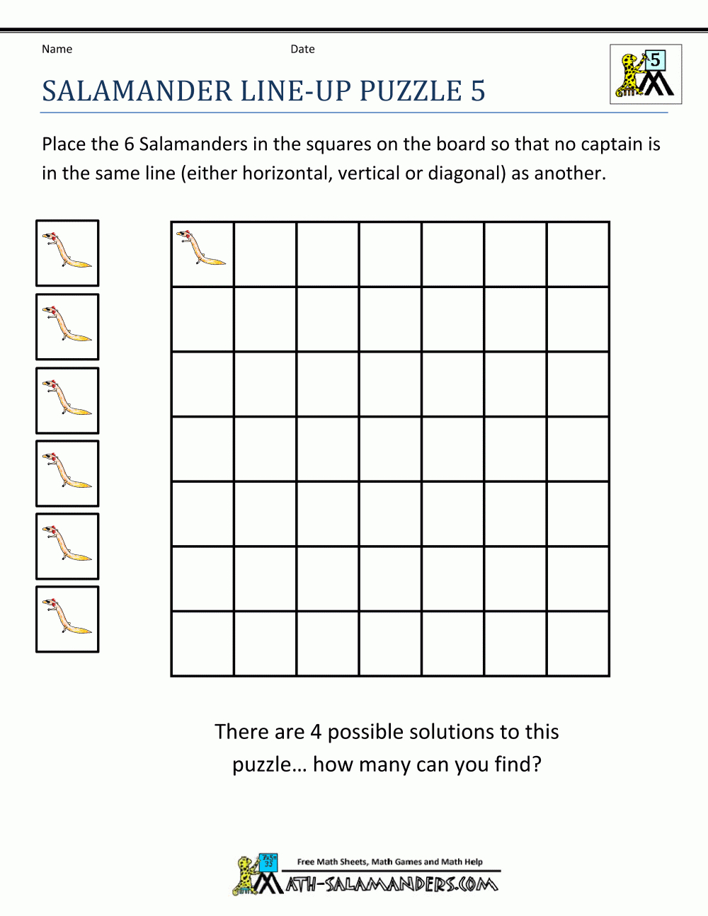 Logic Puzzles Printable Worksheets Printable Worksheets