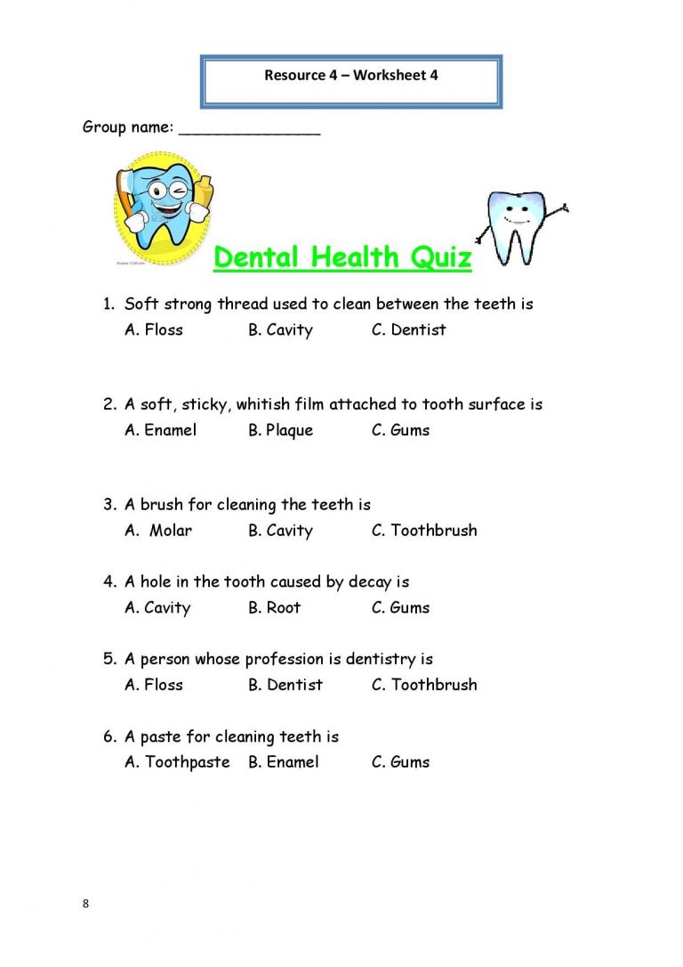 Printable Worksheets For Personal Hygiene | Personal Hygiene | Dental ... Printable Worksheets For Personal Hygiene | Personal Hygiene | Dental ...