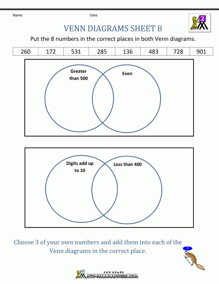 Venn Diagram Worksheets | Free Printable Venn Diagram Math Worksheets ... Venn Diagram Worksheets | Free Printable Venn Diagram Math Worksheets ...