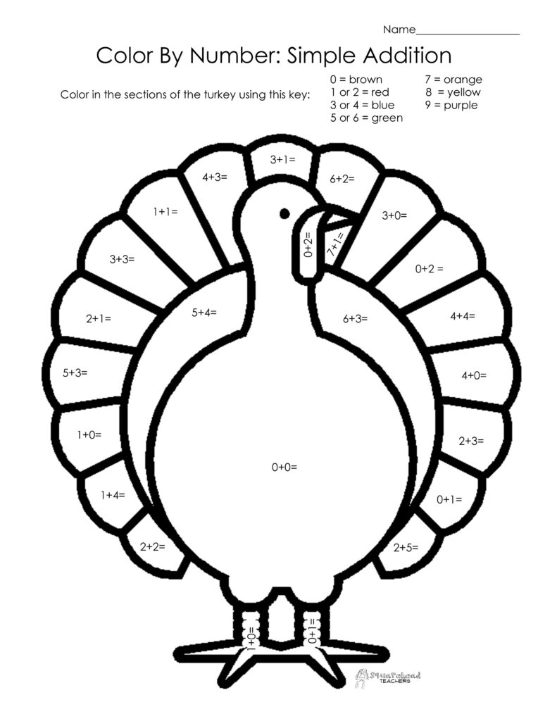 Thanksgiving Worksheets 1st Grade - Printable Worksheets