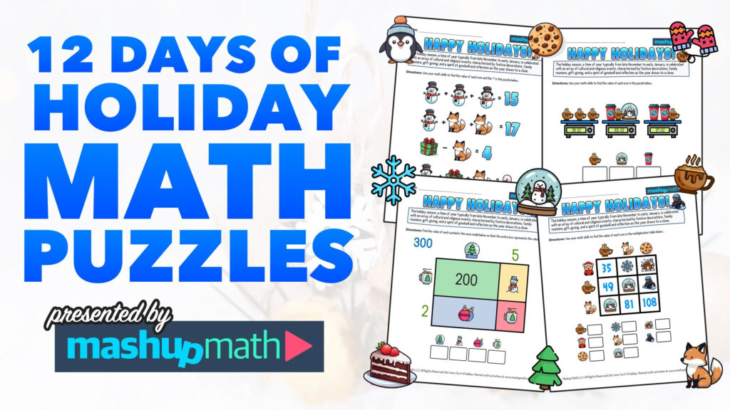 Twelve Days Of Christmas Worksheets Math - Printable Worksheets