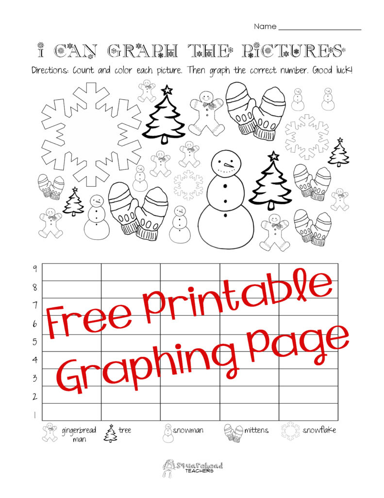 Free Printable Christmas Graphing Worksheets - Printable Worksheets