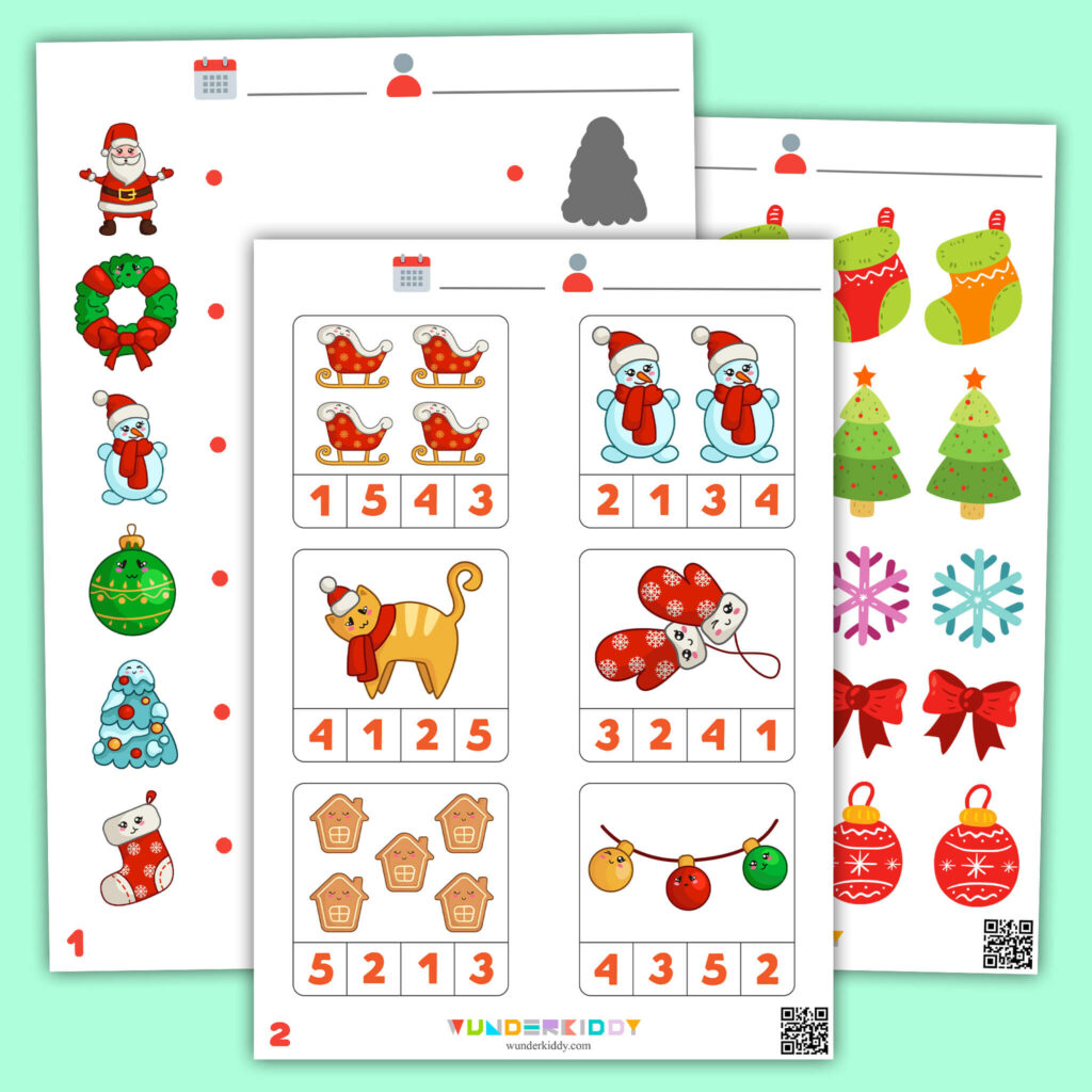 Christmas Worksheets For 2 Year Olds – Printable Worksheets