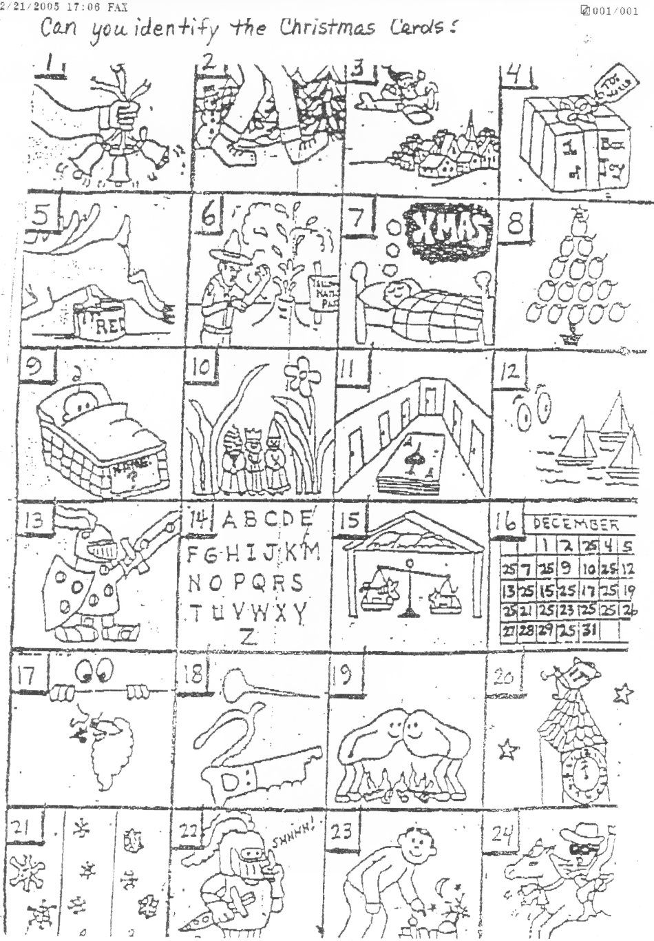 Christmas Carol Riddles Worksheets - Printable Worksheets